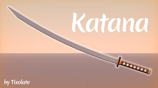 Katana made in Studio - Creations Feedback - Developer Forum | Roblox