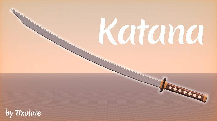 Katana made in Studio - Creations Feedback - Developer Forum | Roblox