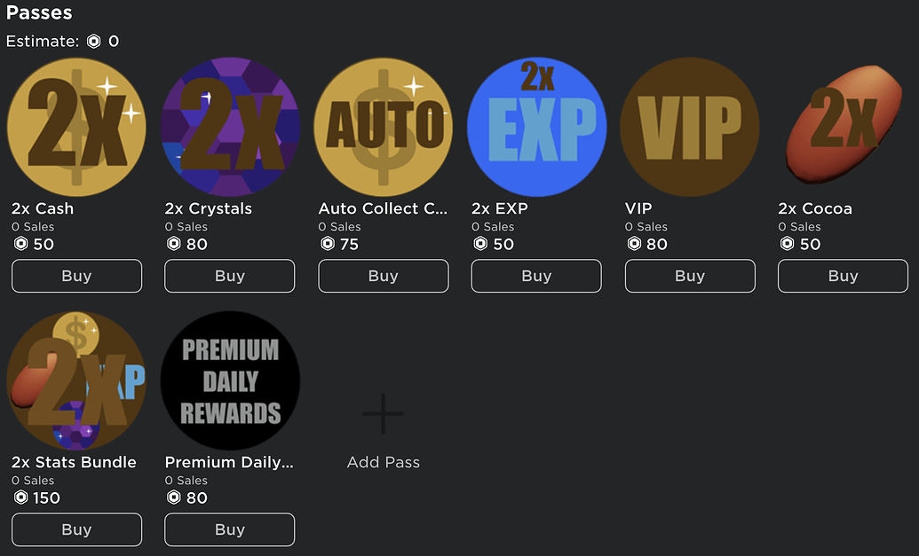 Fair prices for my gamepasses? - Game Design Support - Developer Forum ...