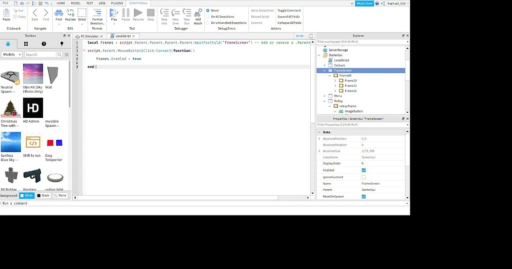 How do I fix this GUI Button? - Scripting Support - Developer Forum ...