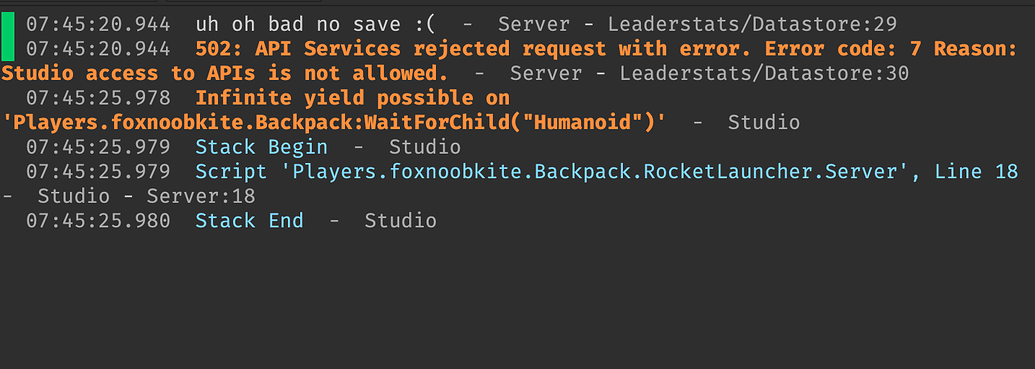 Stop animation when unequip tool - Scripting Support - Developer Forum | Roblox