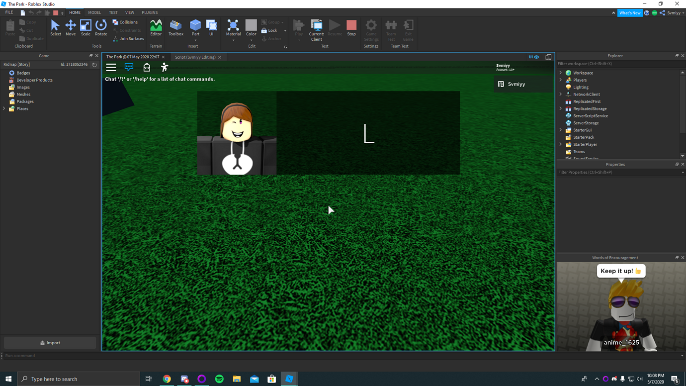 Dialogue Script Only Showing First Letter - Scripting Support ...