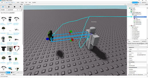 How To Put Items On A Player's Back? (Like a Sword) - Scripting Support - Developer Forum | Roblox