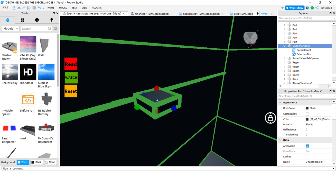 Why is my unanchor locally ontouch script not working? - Scripting Support - Developer Forum ...