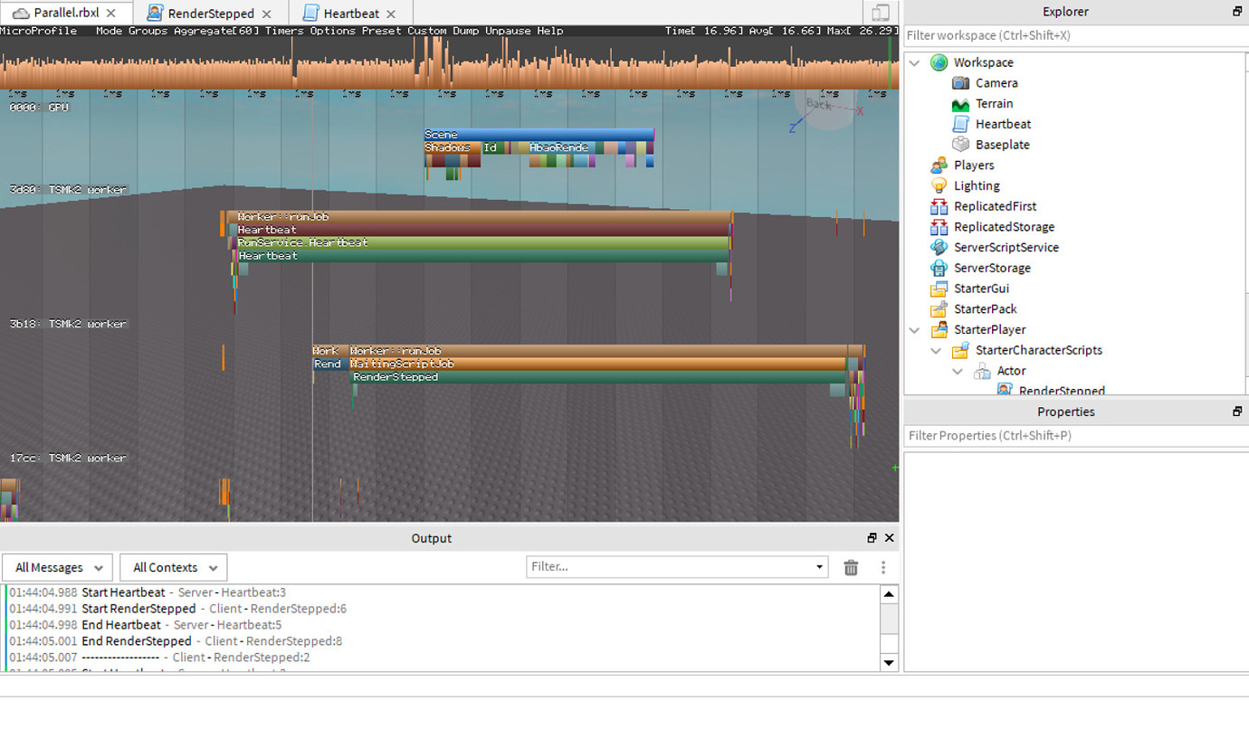 Parallel Lua Beta - Announcements - Developer Forum | Roblox