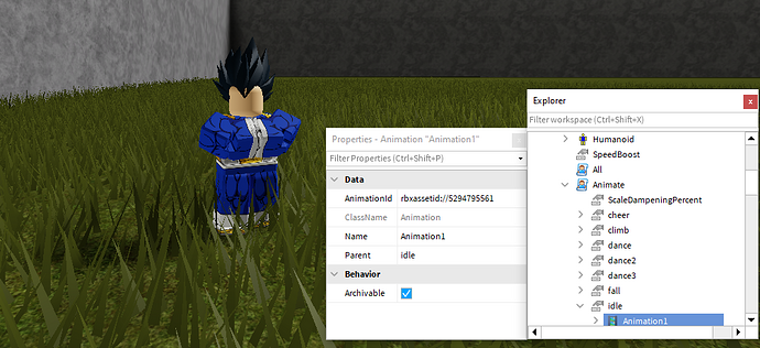 Changing idle animation in-game doesn't work - Scripting Support ...