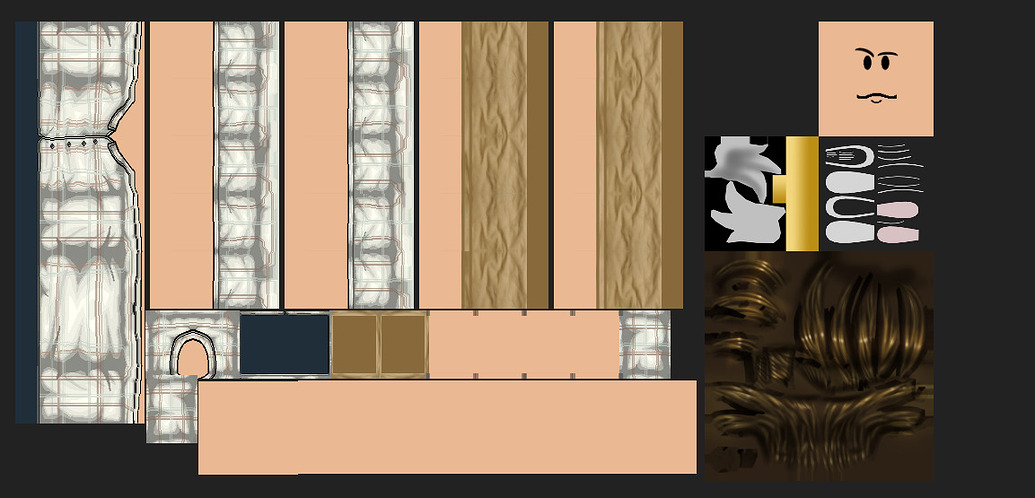 Problem with exporting character textures - Art Design Support ...