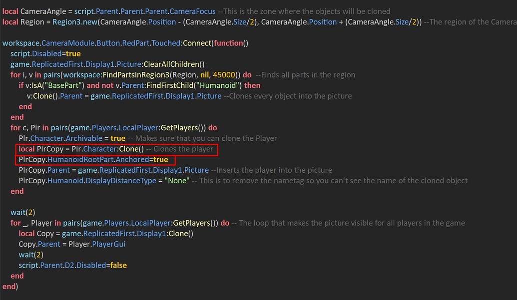 How to make in-game Cameras that can take photos - Community Tutorials ...