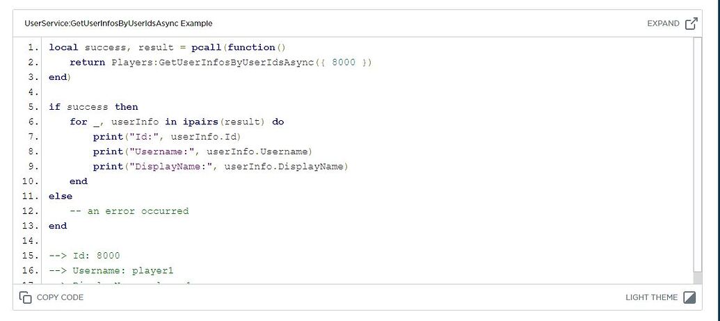 How do you get the players display name in-game? - Scripting Support - Developer Forum | Roblox
