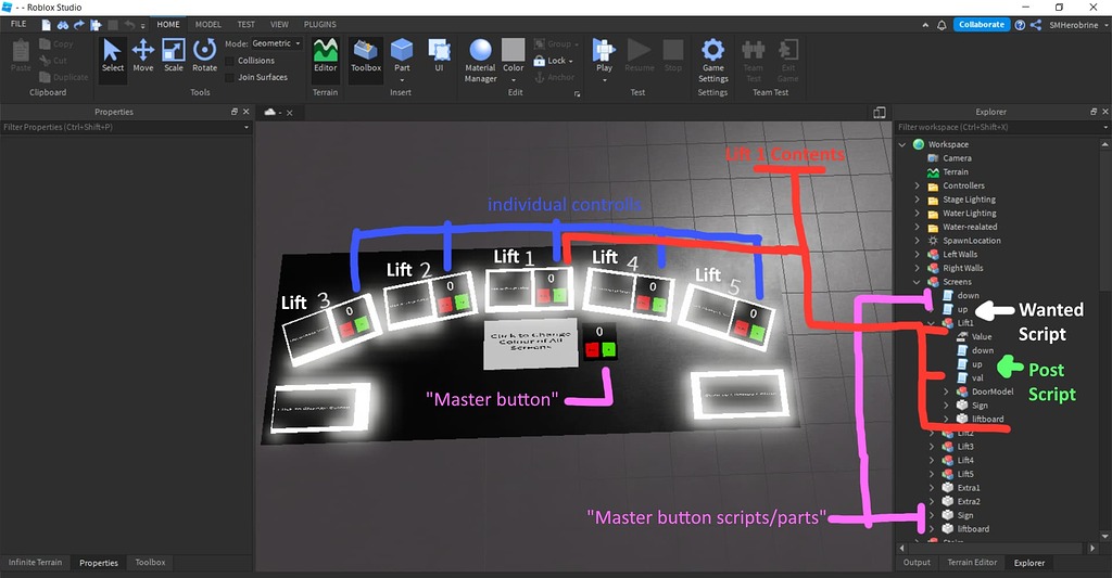 Moving multible screens from another script - Scripting Support - Developer Forum | Roblox