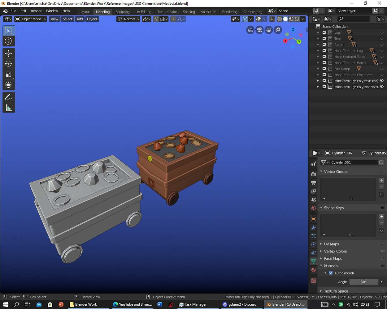 Rate This: Low Poly Minecart (Commission) - Creations Feedback ...