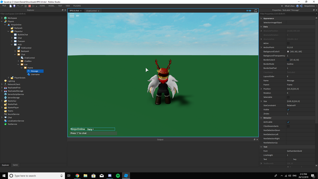 Getting text height to size box correctly - Scripting Support ...