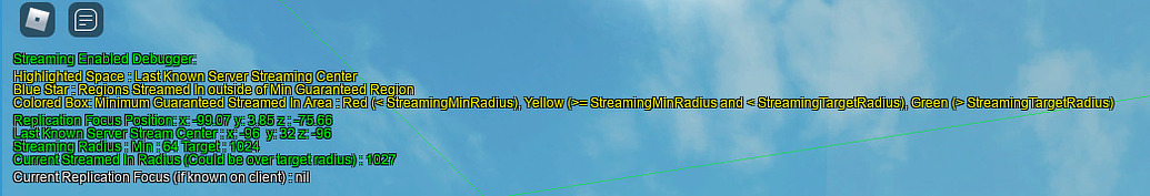 Streaming Enabled Debugger randomly appeared - Scripting Support - Developer Forum | Roblox