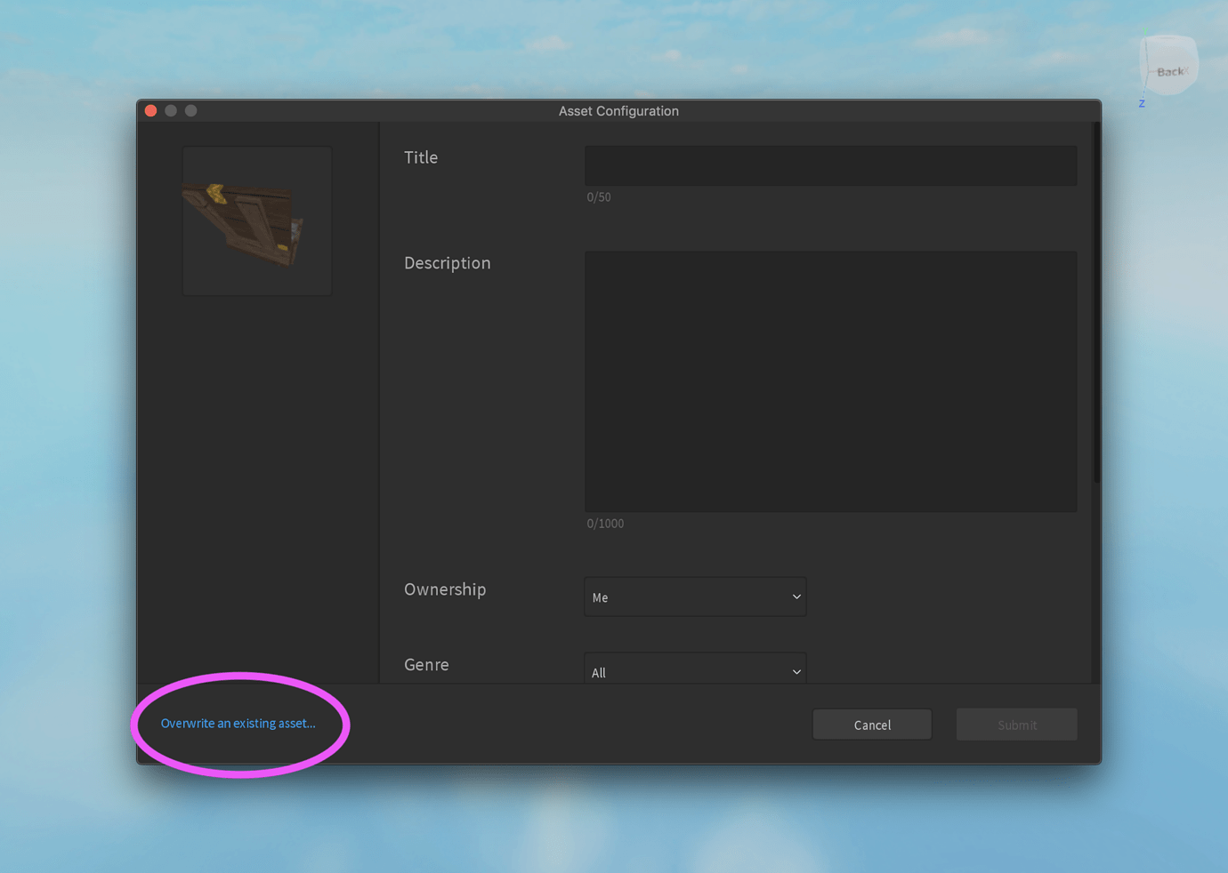 HOW DO I OVERWRITE models? - Building Support - Developer Forum | Roblox