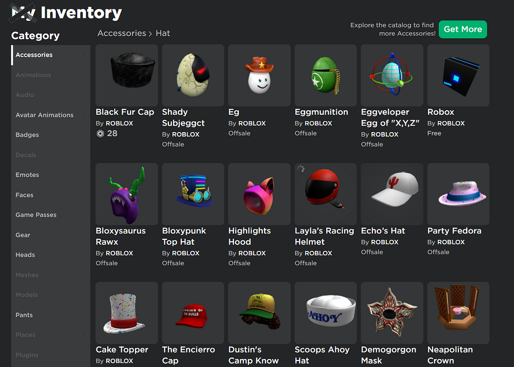 Give users more control over what parts of the inventory is hidden ...