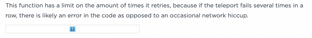Simplified Teleport Error Handling - Announcements - Developer Forum ...