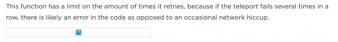 Simplified Teleport Error Handling - Announcements - Developer Forum ...