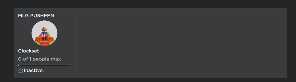 Don't list inactive private servers owned by others on an experience ...