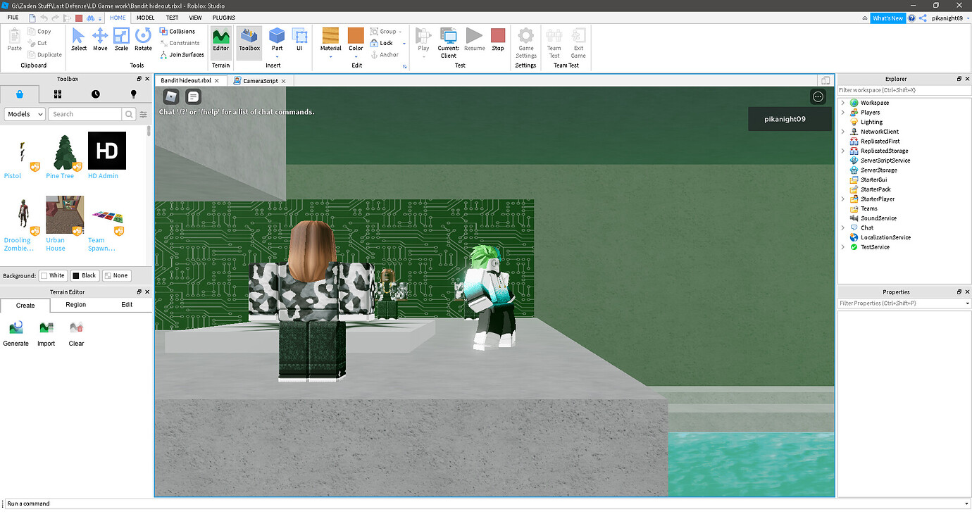 Stuff dispersing with 2D camera - Scripting Support - Developer Forum ...