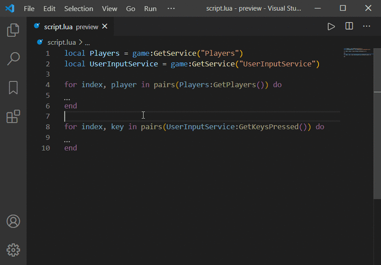 Roblox LSP - Full Intellisense for Roblox and Luau! - Community ...