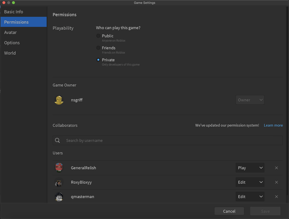 Introducing Unified Game Permissions - Announcements - Developer Forum ...