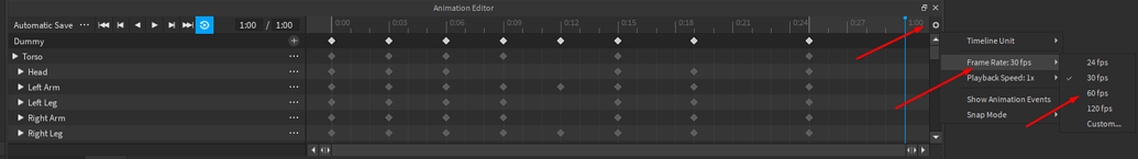 Animation editor time scale question - Scripting Support - Developer Forum | Roblox
