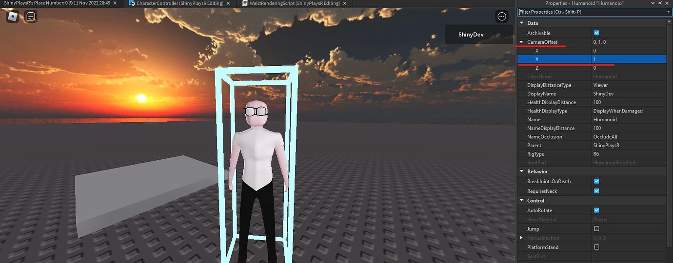 Camera Custom Character - Scripting Support - Developer Forum | Roblox