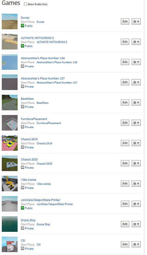 Creations Page Public Beta 🤭 - Announcements - Developer Forum | Roblox