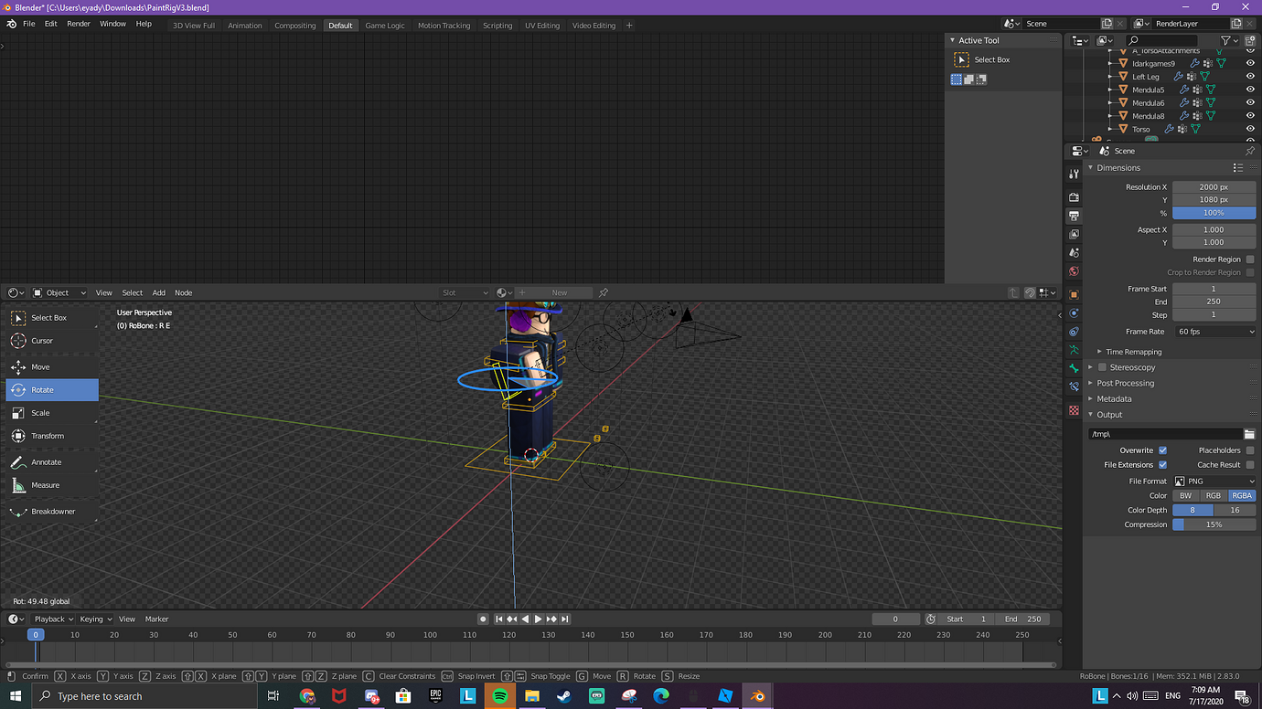 Blender bug where My limbs rotate the wrong side! - Art Design Support ...