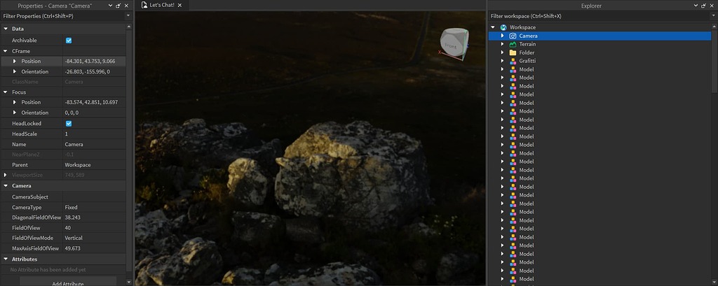 I can't change the Field-of-View-Value! - Art Design Support ...