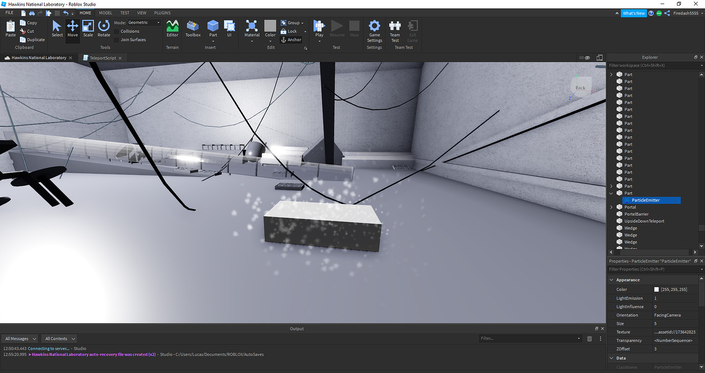 Particle emitter size - Game Design Support - Developer Forum | Roblox