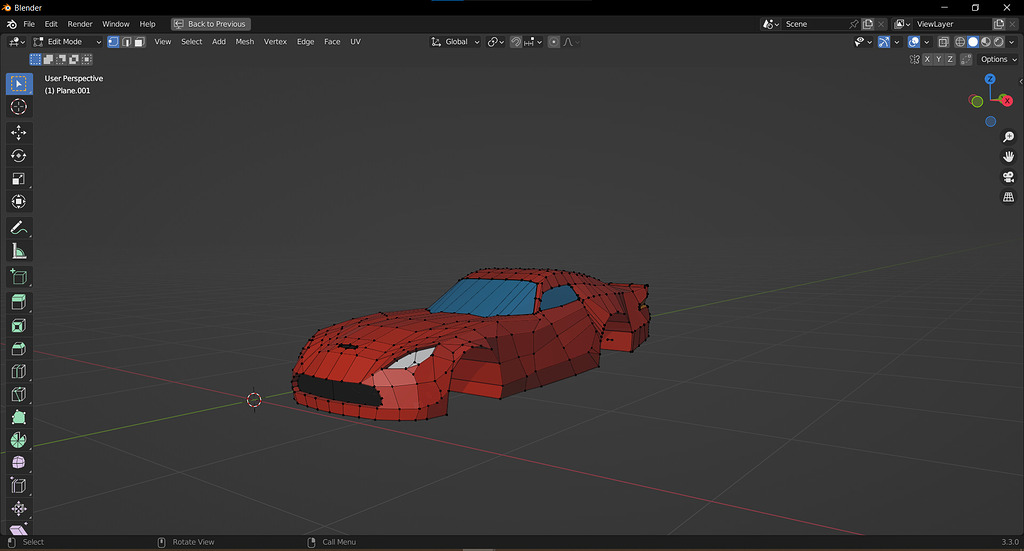 Feedback on my new low poly car (dodge Viper) - Creations Feedback - Developer Forum | Roblox