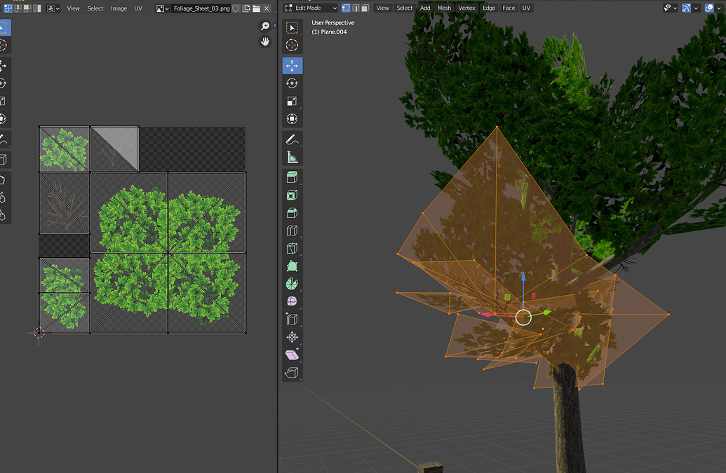 How to make tree leaves textures for realistic trees? - Building ...