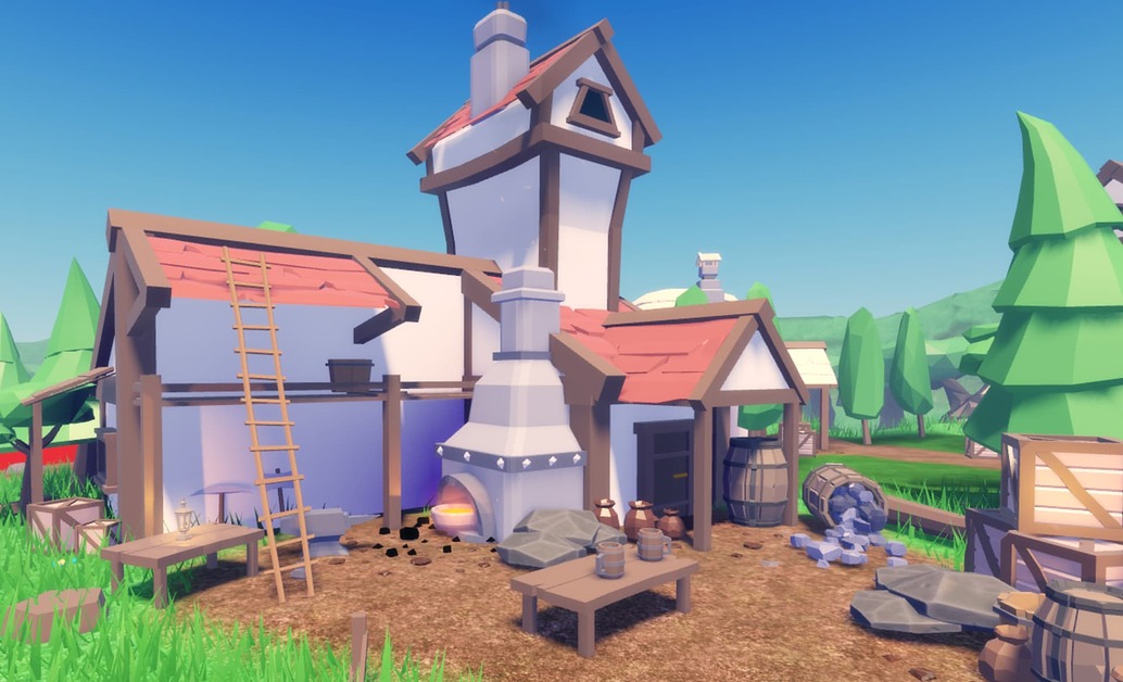 Low Poly Stylized Fantasy Houses - Creations Feedback - Developer Forum ...