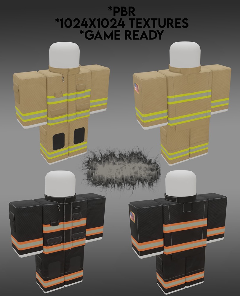 Feedback on PBR Firefighter gear (3D Modeling) - Creations Feedback ...