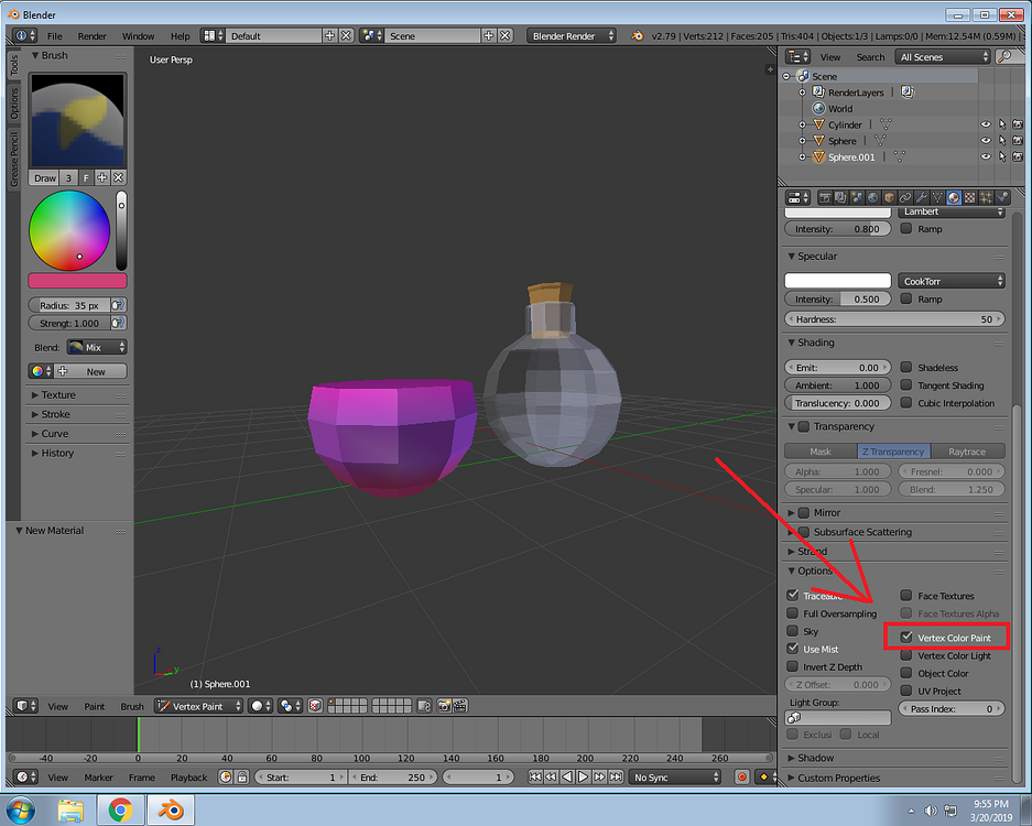 Vertex Painting and Rendering in Blender - Tutorial - Community ...
