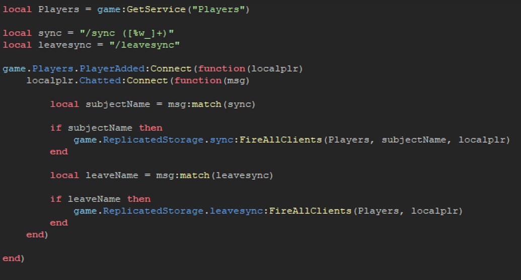 Animation Sync Script Help - Scripting Support - Developer Forum | Roblox