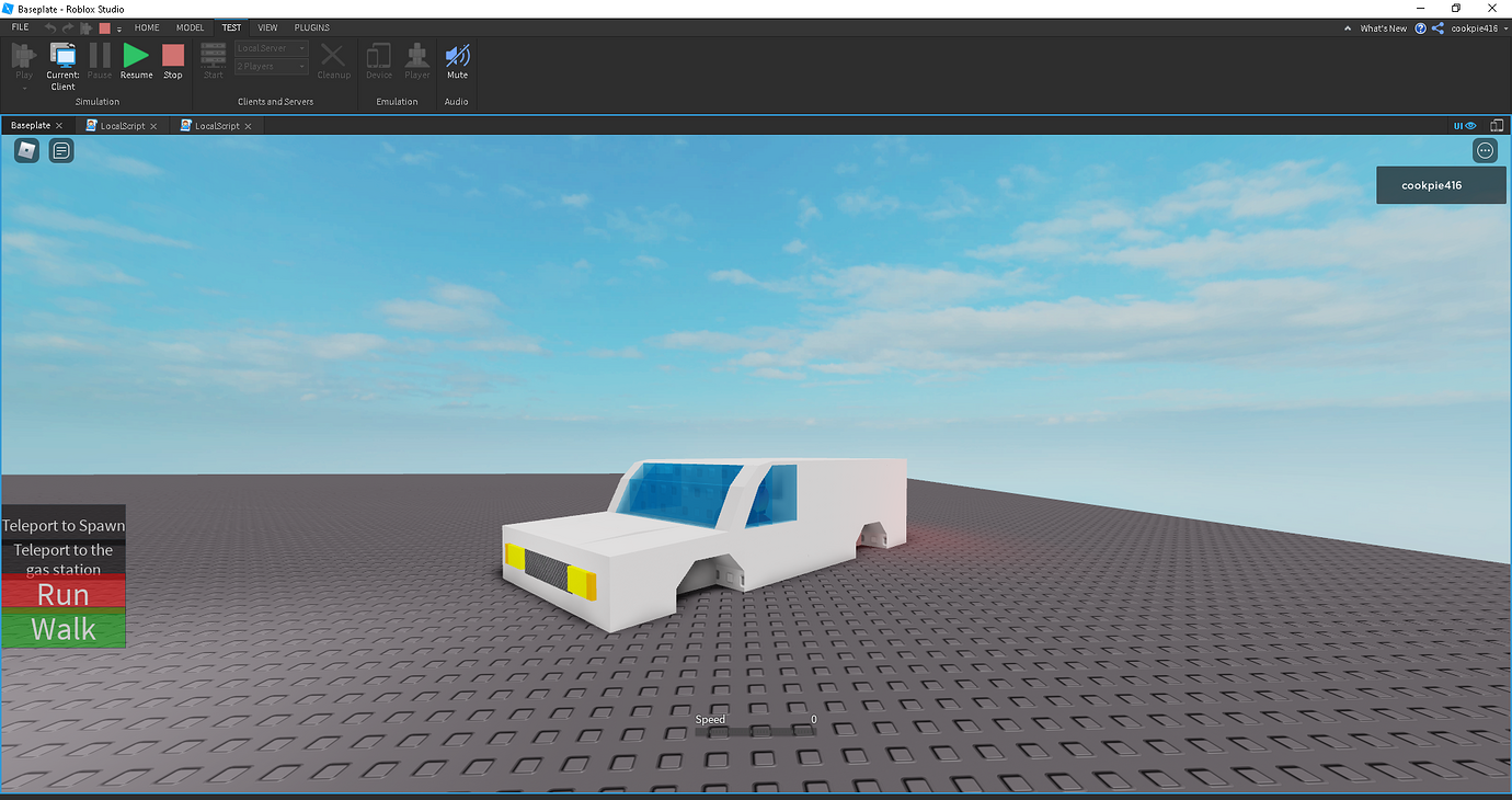 Teleport button make character jump - Scripting Support - Developer Forum | Roblox