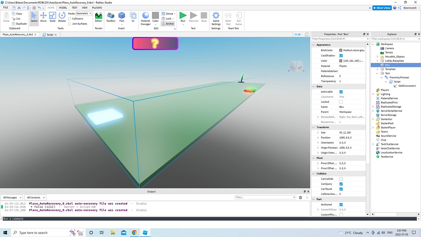 How to check if parts are inside box? - Scripting Support - Developer ...