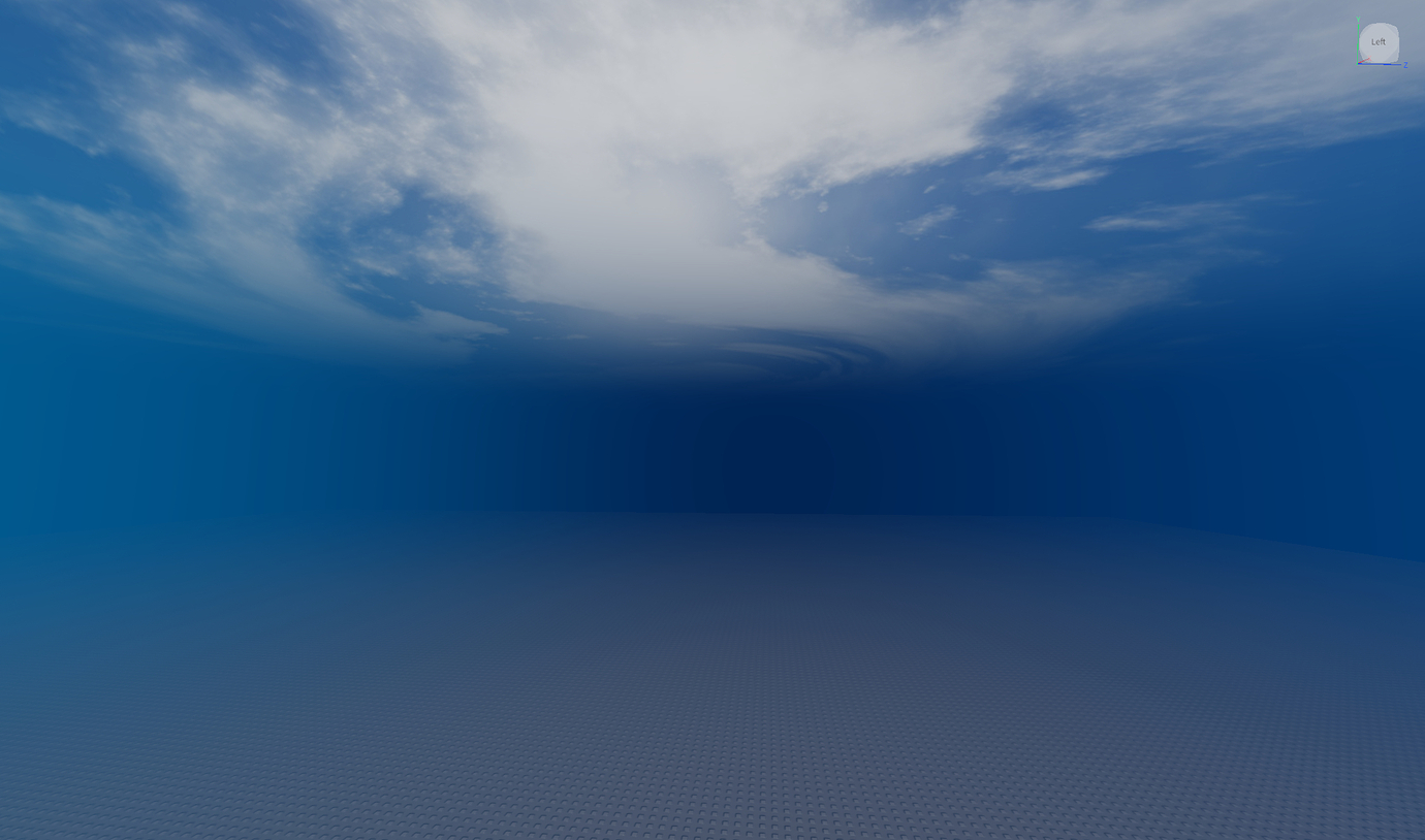 Atmosphere haze color is dark in one direction, severity depending on ...