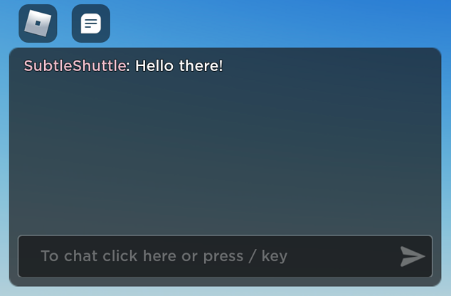 New In-Experience Text Chat System Public Release! - Announcements ...