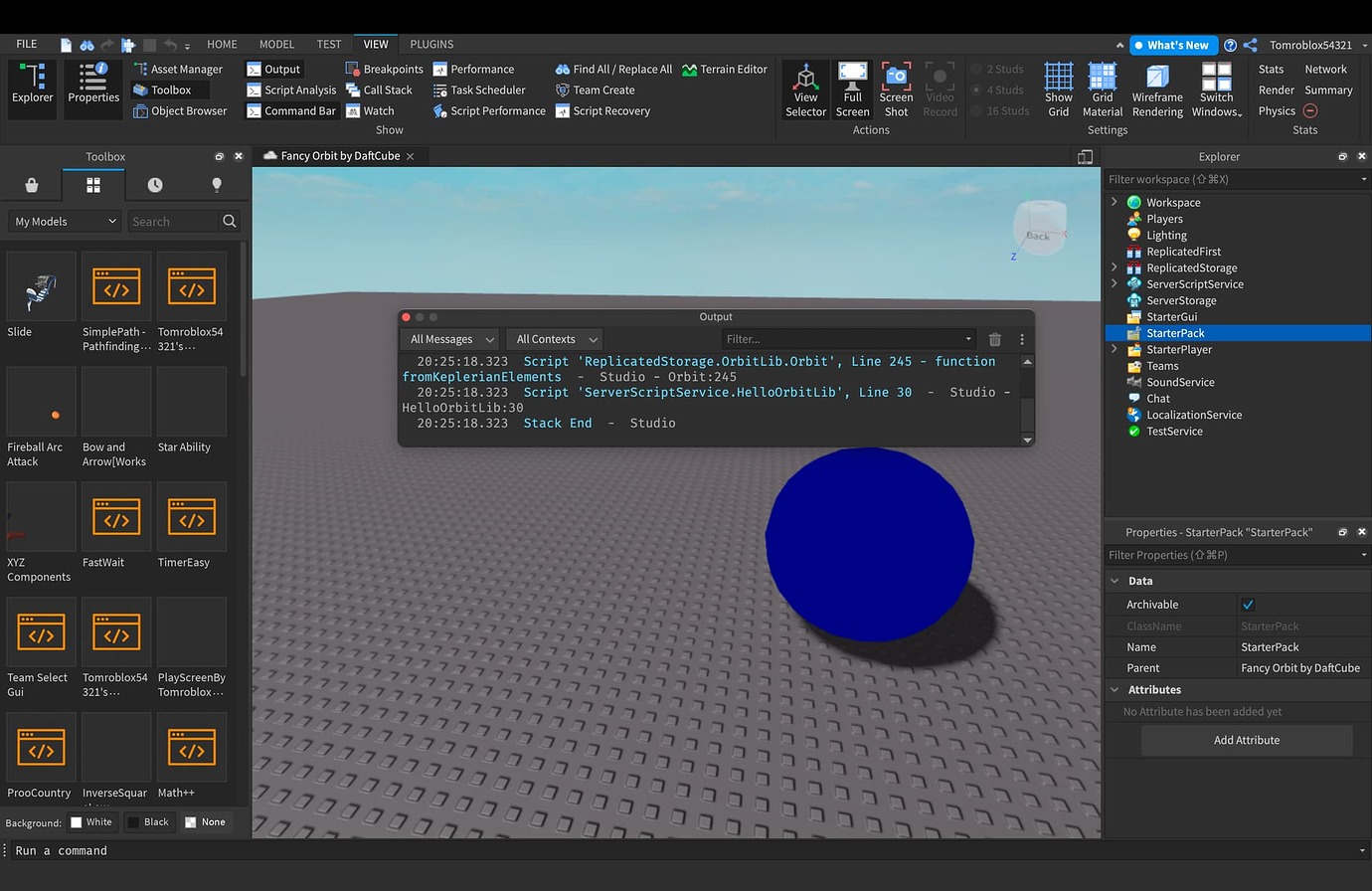 OrbitLib: Space Flight Dynamics for Roblox Lua - Community Resources ...