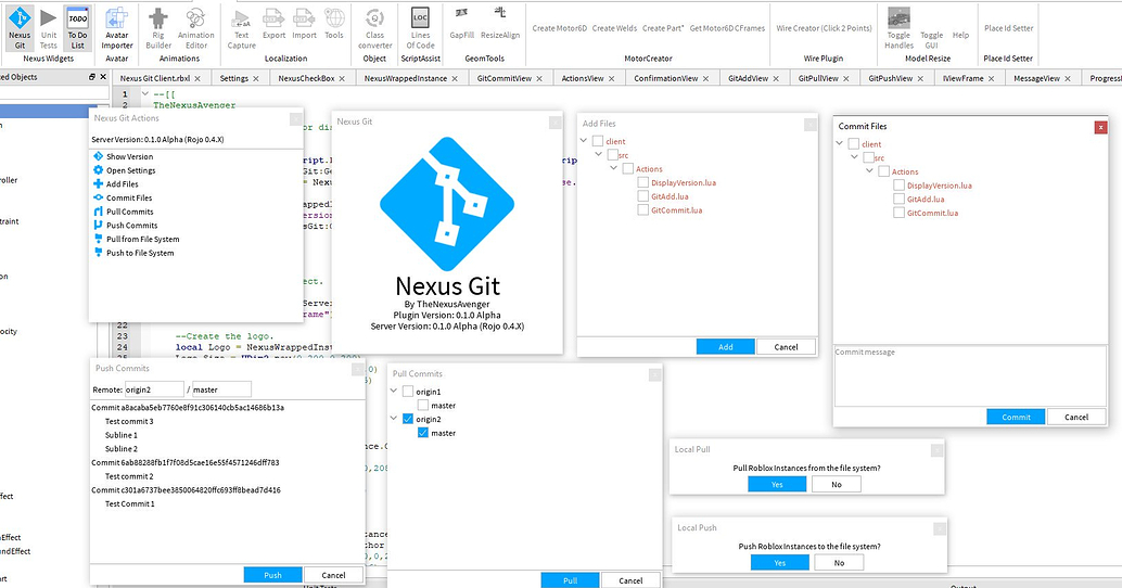Nexus Git - Roblox Studio Git Control for Rojo Projects [Suspended ...