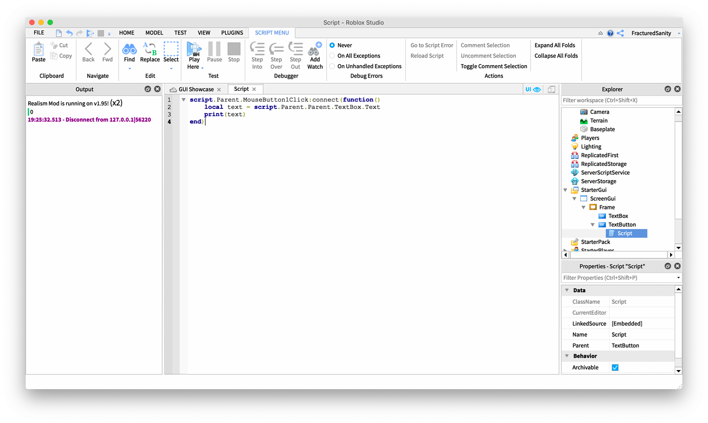 GUI TextBox Issue - Scripting Support - Developer Forum | Roblox