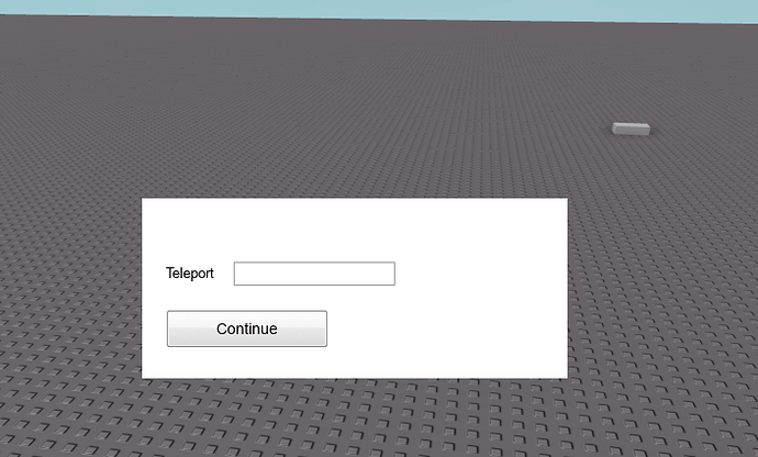 How do i teleport to part with IntValue using textboxes - Scripting ...