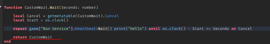 How can i chain my methods? - Scripting Support - Developer Forum | Roblox