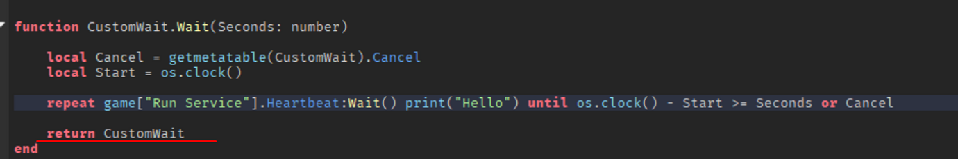 How can i chain my methods? - Scripting Support - Developer Forum | Roblox