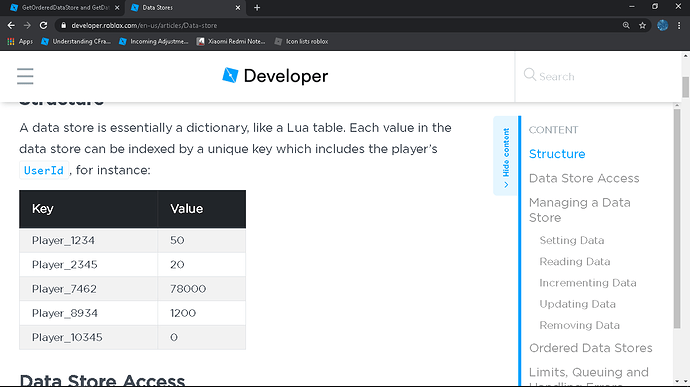 GetOrderedDataStore and GetDataStore Problem - Scripting Support - Developer Forum | Roblox