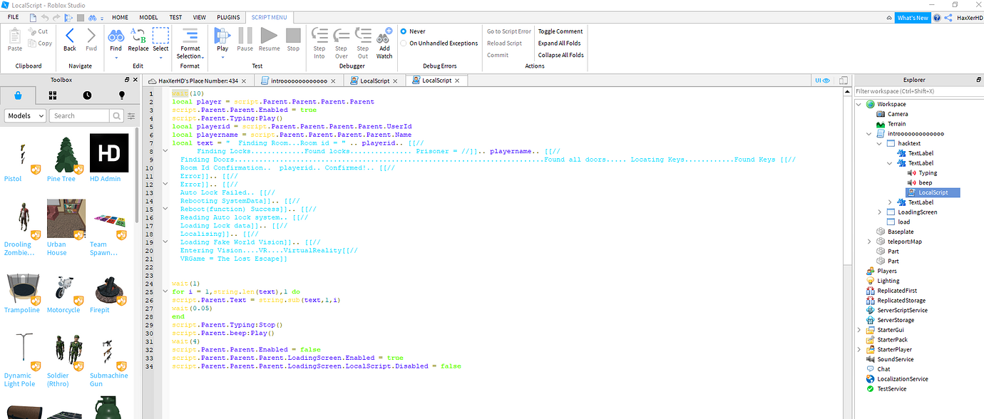 Scripter For Hire - Portfolios - Developer Forum | Roblox