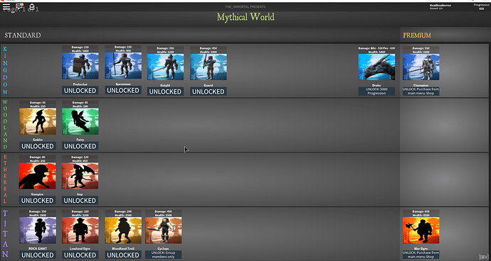 Mythical World - Open world Role Play game Feedback - Creations ...